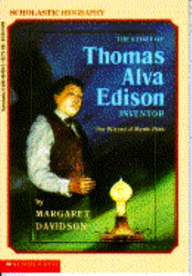 The Story of Thomas Alva Edison Inventor by Margaret Davidson | Italic Type